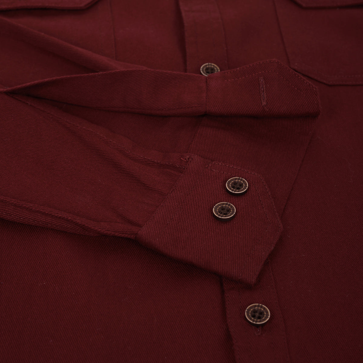 Men Maroon Double Pocket Casual Shirt– Neuronlifestyle